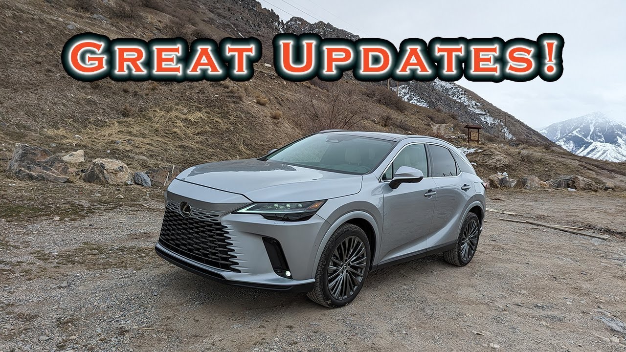 2023 Lexus RX 350h Snowy Drive Review - YouTube