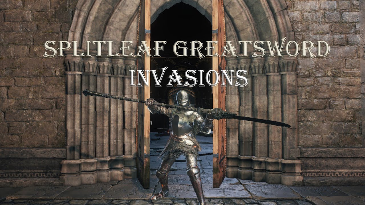 【Dark Souls 3】SL40 Splitleaf Greatsword Invasions - YouTube