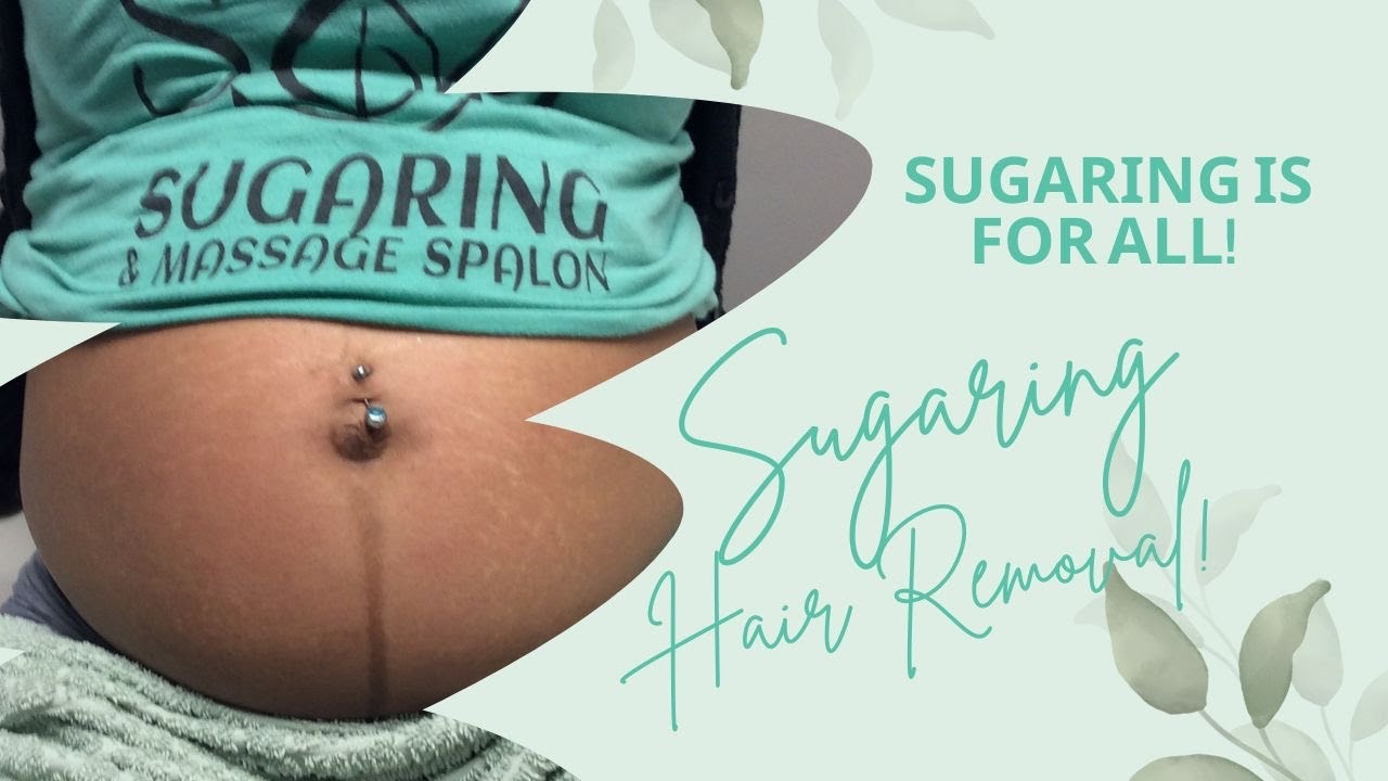 Pregnant women getting sugared!? #sugaring #pregnantmama 🤰🏿🤱🏻 - YouTube