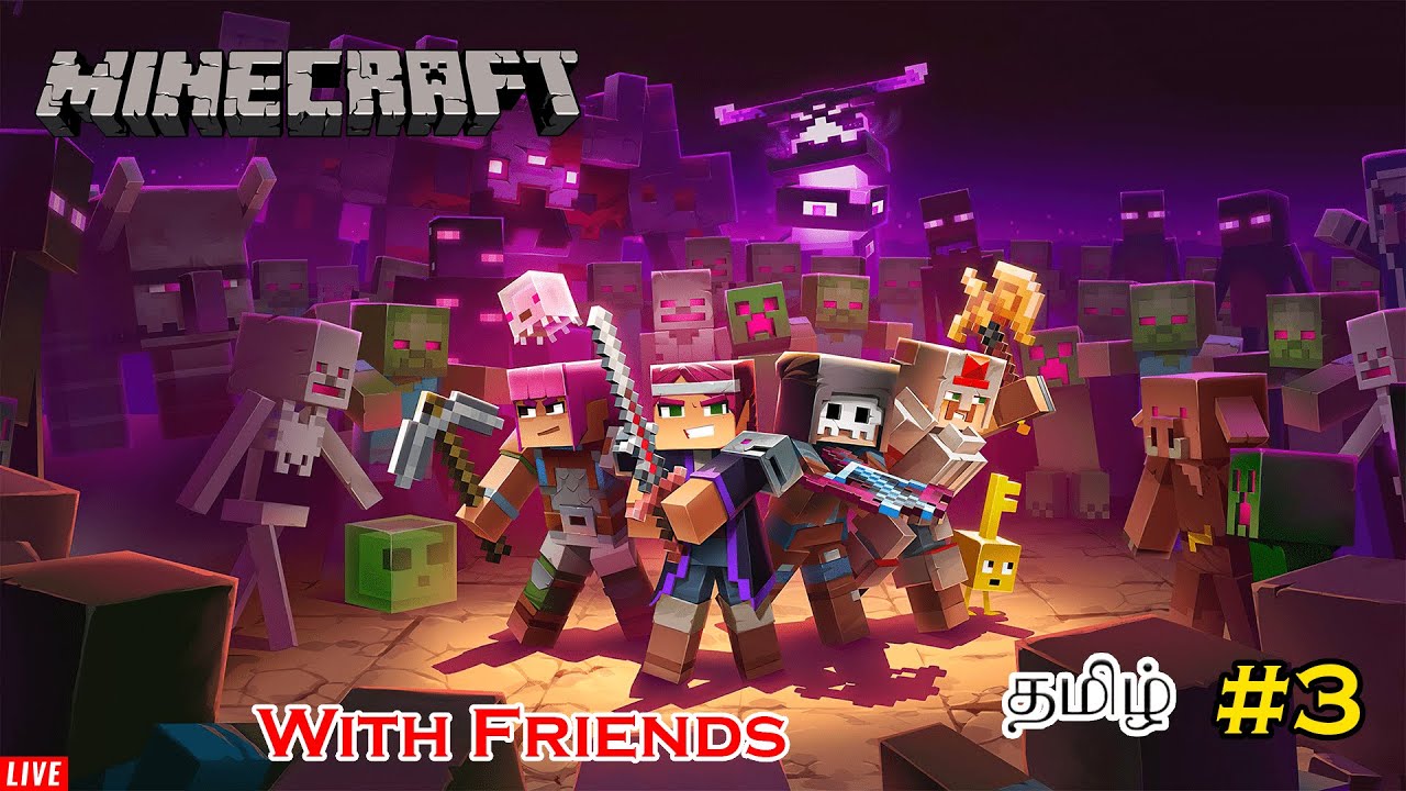 Minecraft Tamil Live Gameplay | Ep 3 | Konoha Theevu | Mystical ...