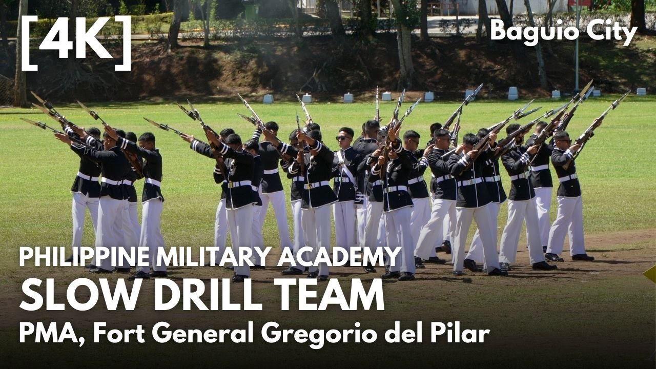 The PMA Slow Drill Team Performance May 15, 2025 Fort Del Pilar, Baguio ...