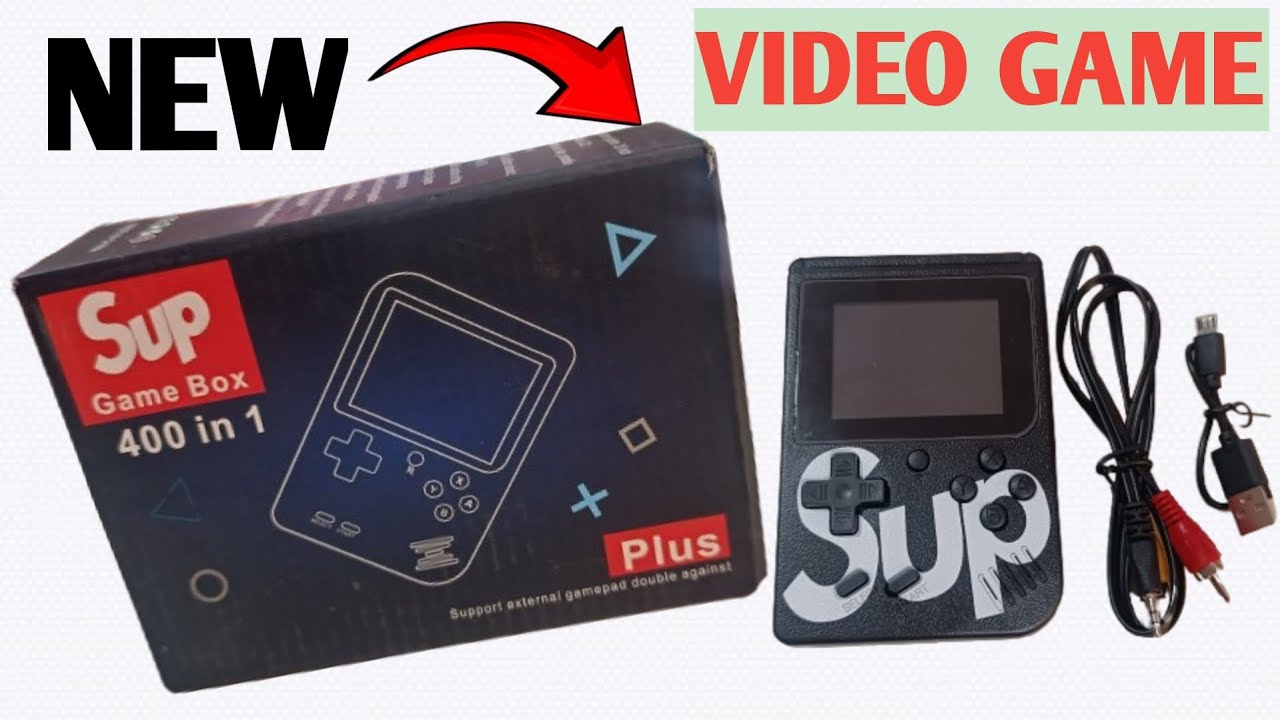 Unboxing New Video Game !! 400 plus game in 1 Full Review - YouTube