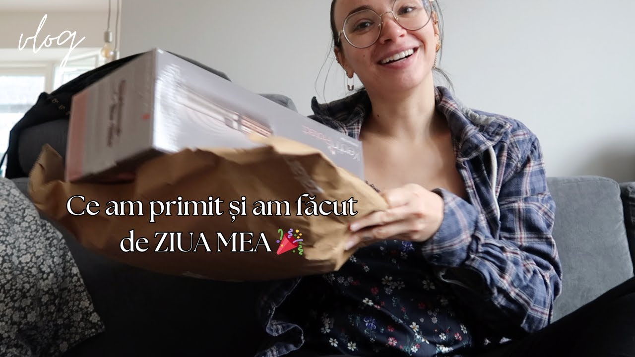 Ce am primit de ziua mea + unboxing pachet de la mama și drag show de ...
