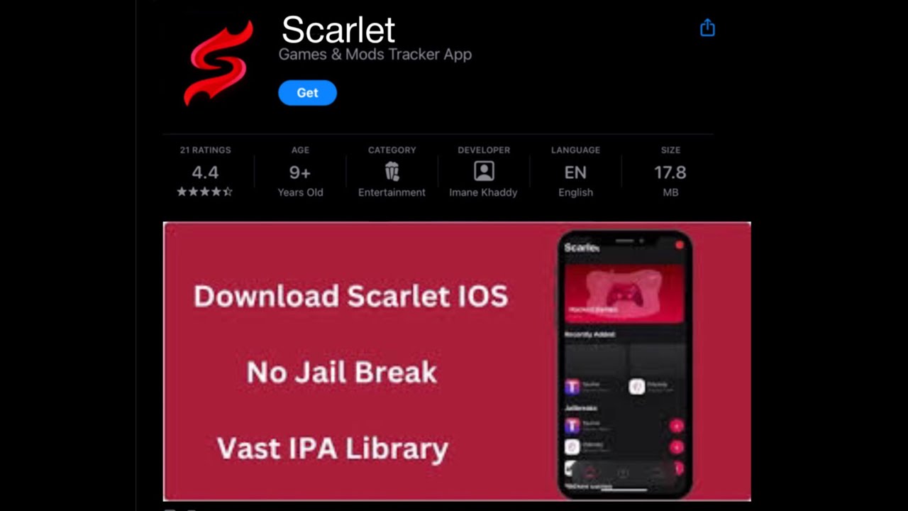 How to download Scarlet in IPhone/Ipad - YouTube