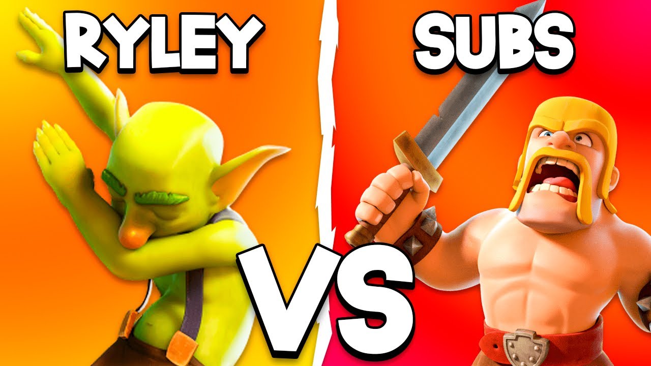 Ryley Vs Subscribers - Clash Royale - YouTube