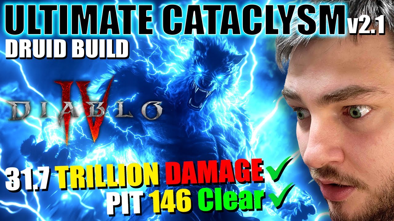 Diablo 4 - ULTIMATE Cataclysm v2.1 Druid Build (HUGE DAMAGE INCREASE ...
