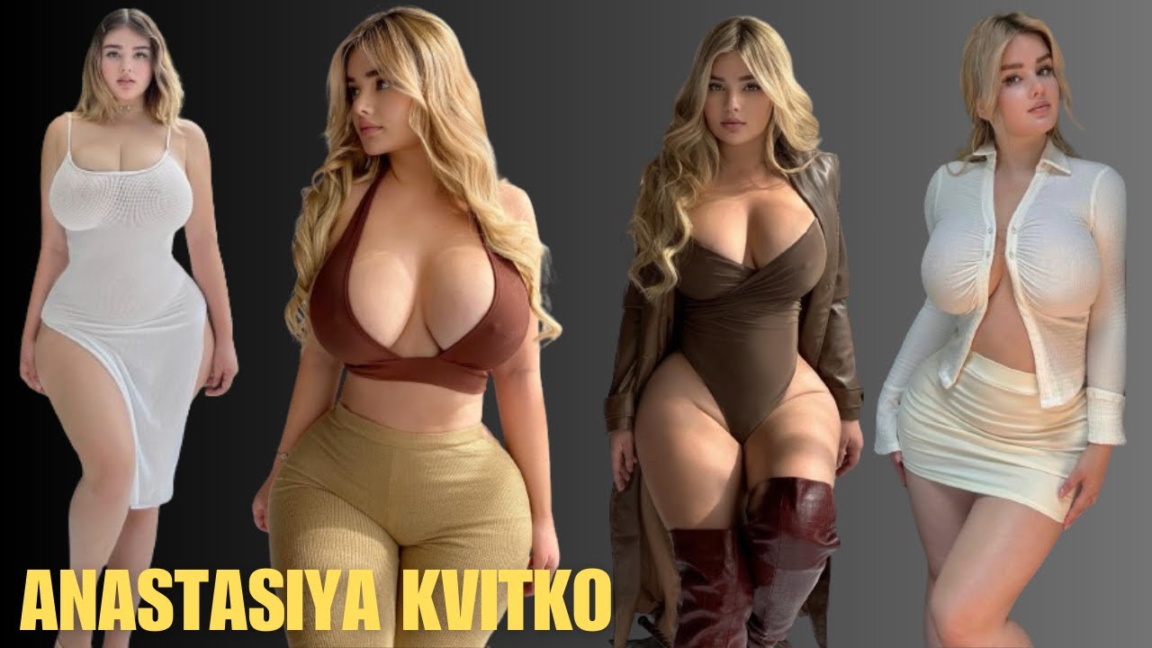 Anastasiya Kvitko ~ Plus Size Fashion Influencers | Wiki Biography - YouTube Music
