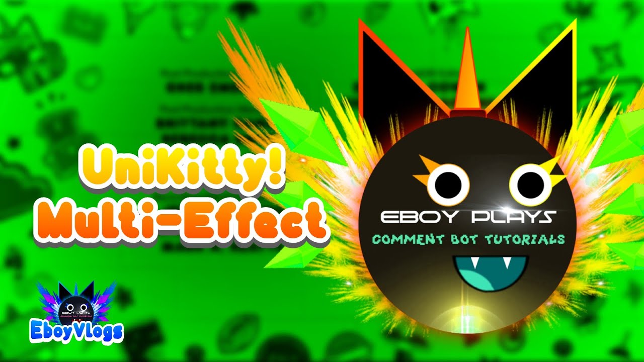 UniKitty! End Credits [Multi-Effect] | Eboy Vlogs - YouTube
