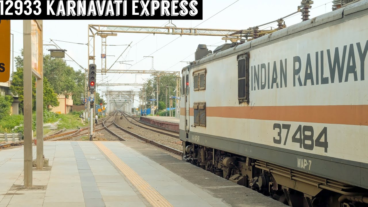 First Vertical Journey | 12933 Karnavati Express | Surat To Bharuch ...