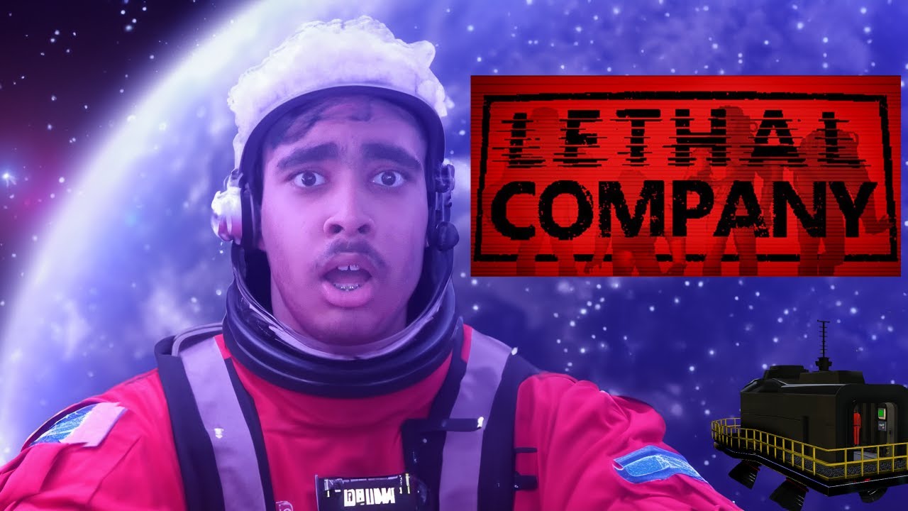 WORKING AS A SPACE SCAVENGER | Lethal Company - YouTube