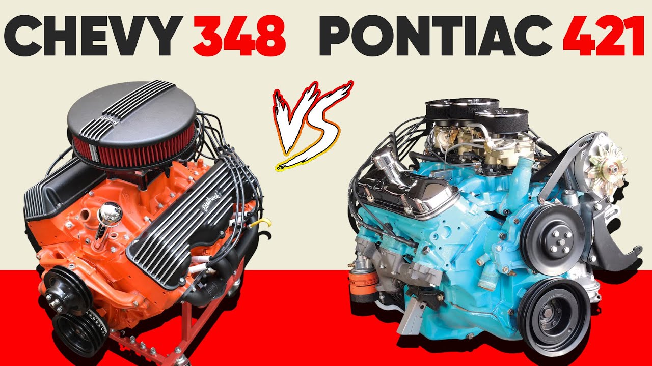 Chevy 348 Turbo vs Pontiac 421 Tri-Power – Which Classic V8 Ruled the ...