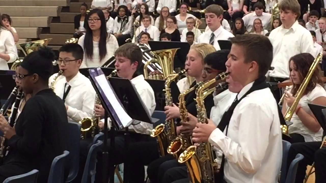 WMS 8th Grade Band - "Prelude and Firestorm" - YouTube
