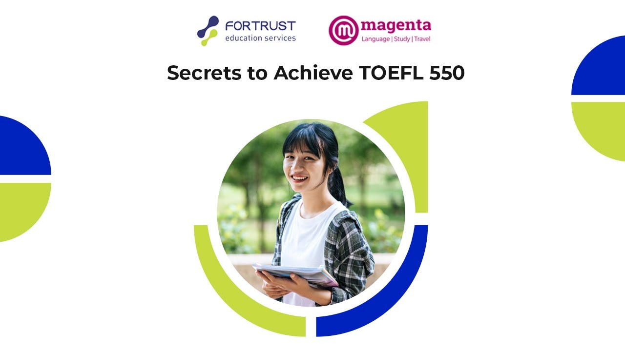 Webinar Secrets to Achieve TOEFL 550 - YouTube