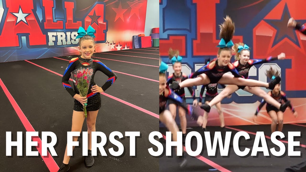 Our Daughter’s First Cheer Showcase | Proud Mom Moment - YouTube