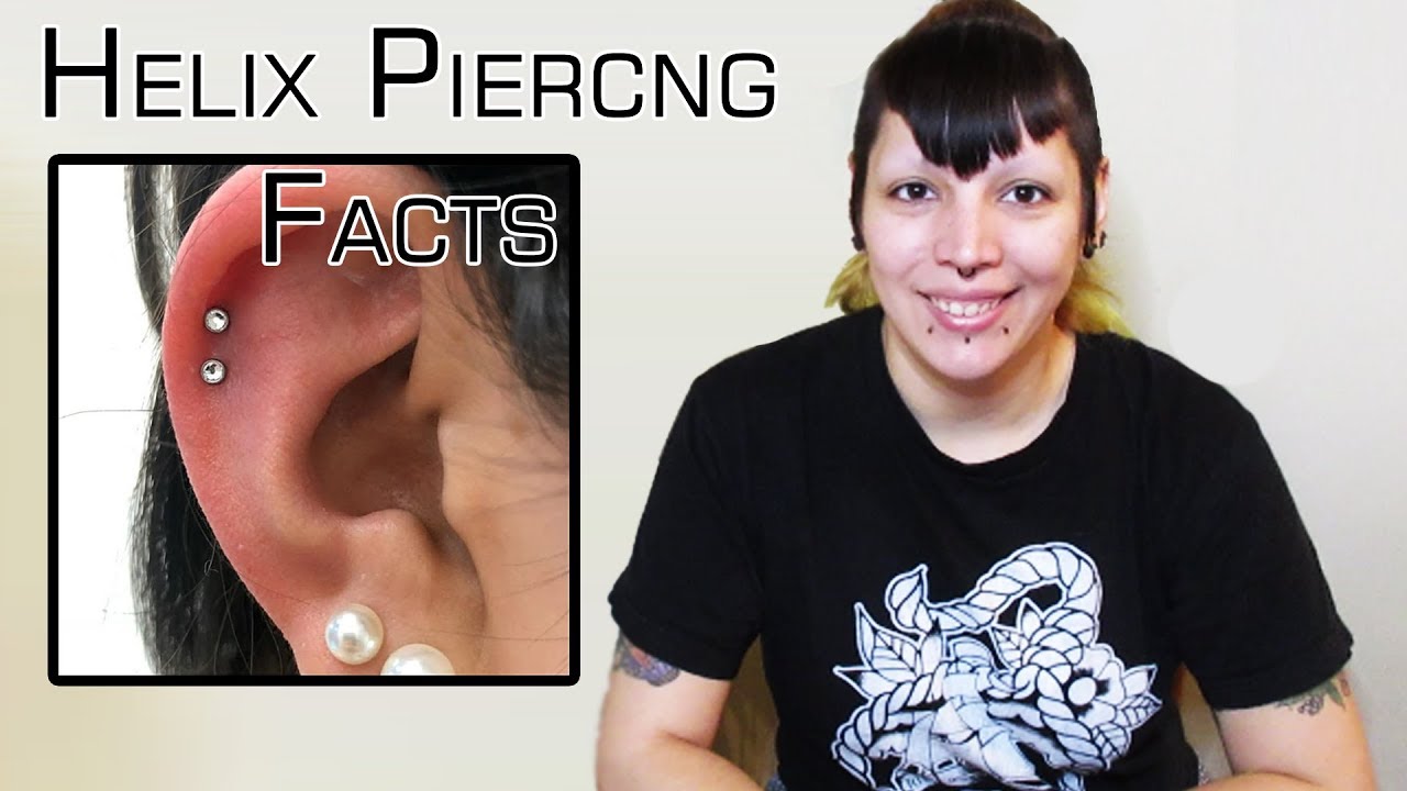 Facts about the Helix Piercing [CC] - YouTube