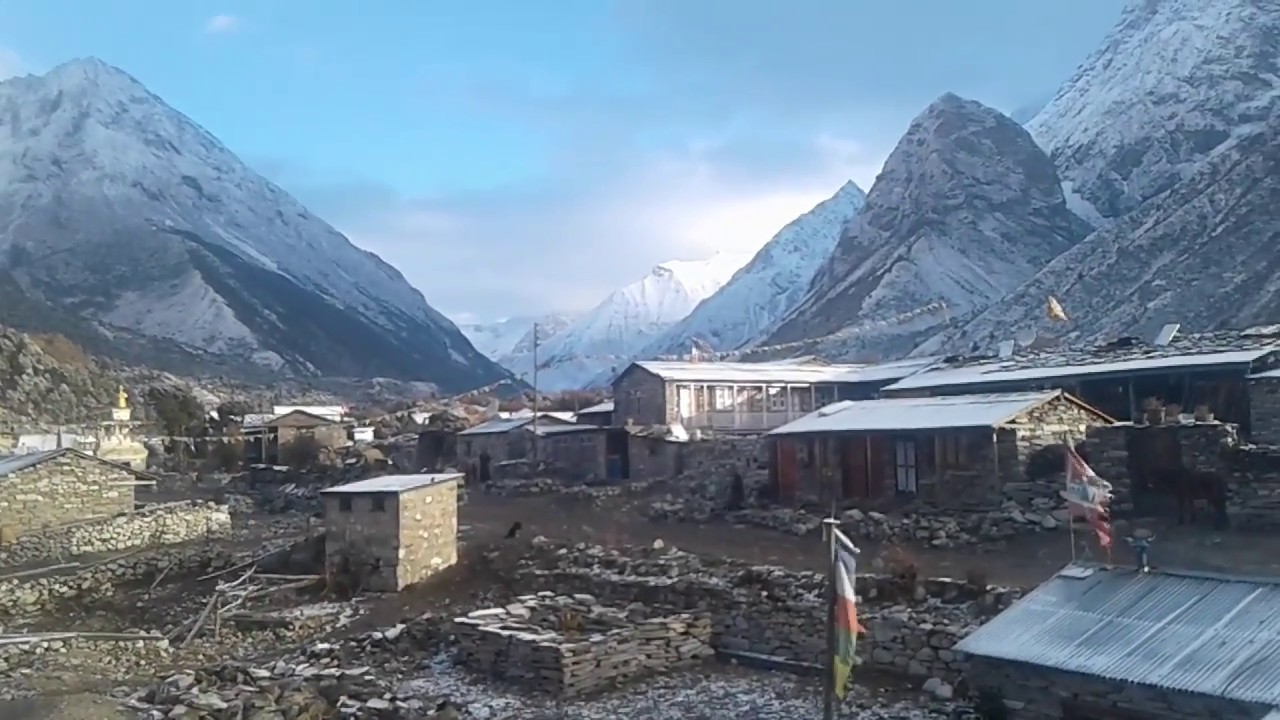 Manasalu Trek Samagaun -Nepal - YouTube