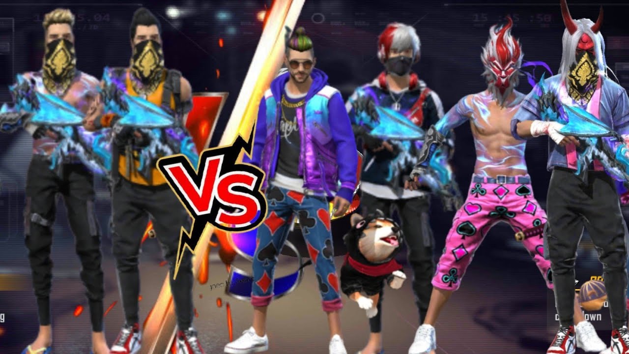 Custom chalenge 2vs4🧐#custumchalenge in free fire😎all evolution gun ...