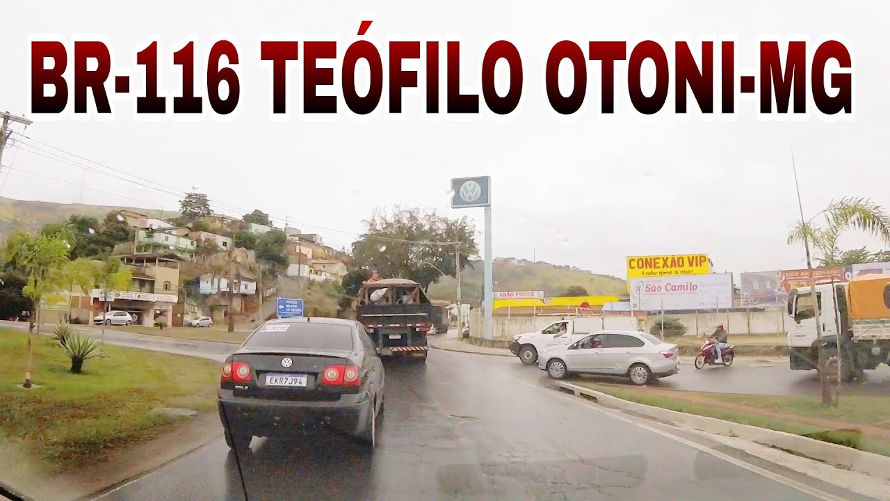 BR-116 em Teófilo Otoni-MG - YouTube