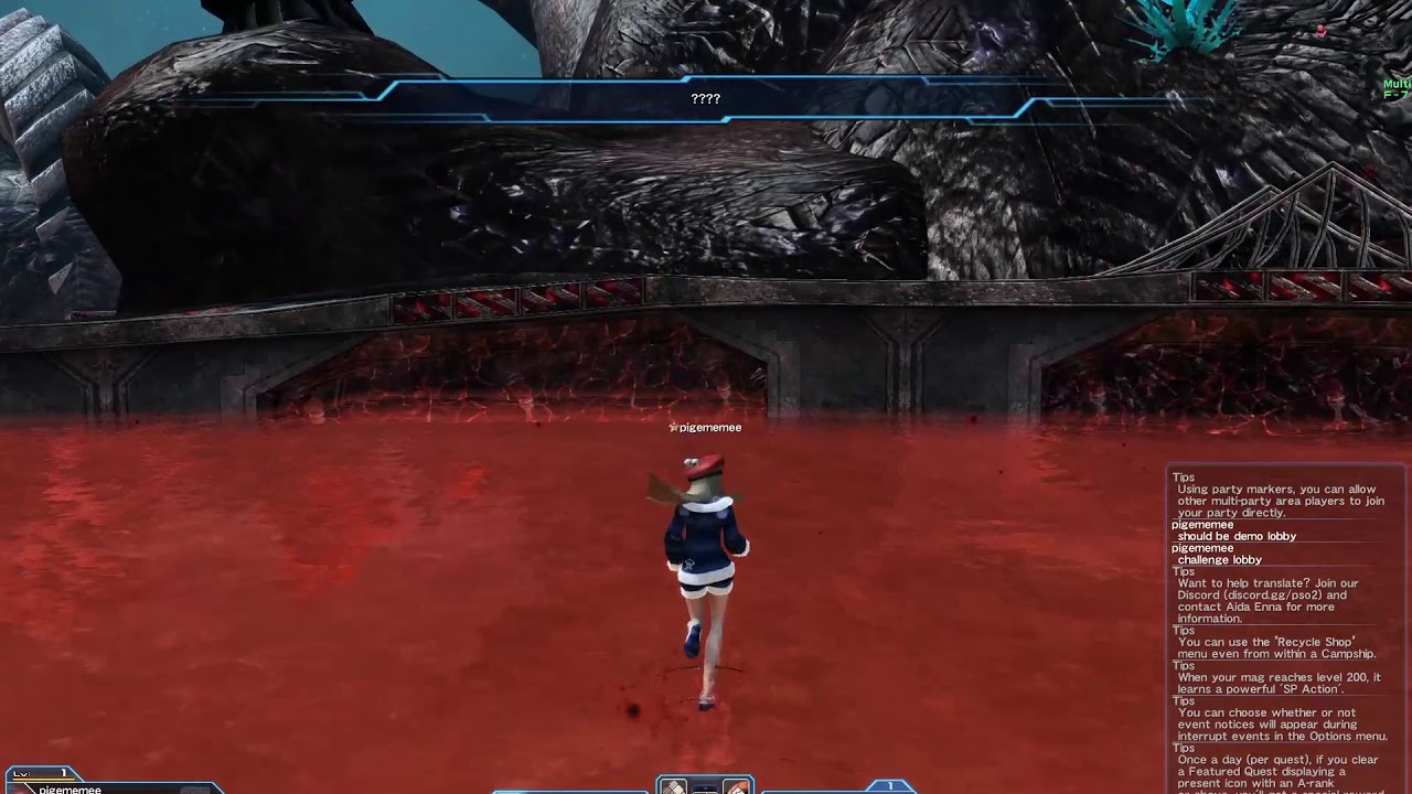 PSO2 Zone Tests - YouTube