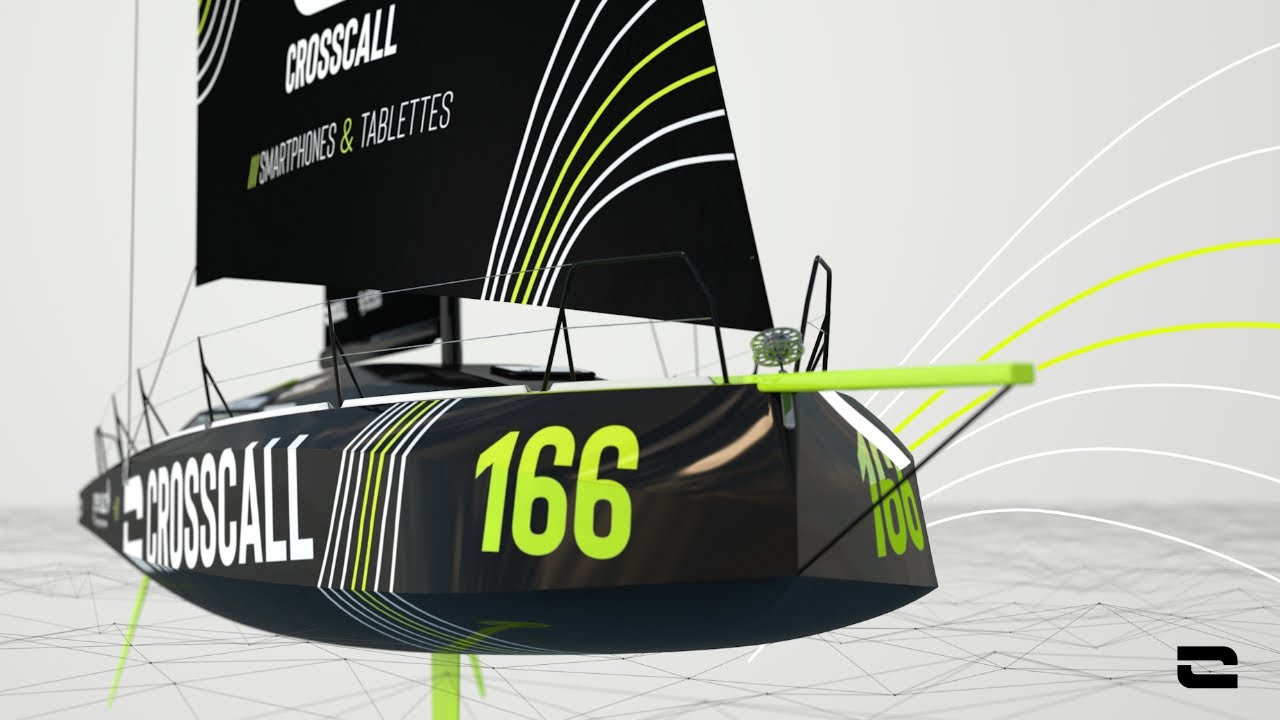 REVEAL 3D CLASS40 CROSSCALL - ROUTE DU RHUM 2022 - YouTube