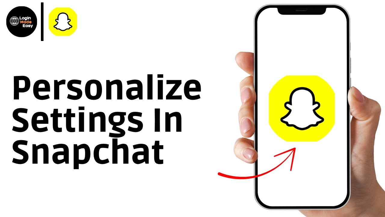 How To Personalize Settings In Snapchat - YouTube