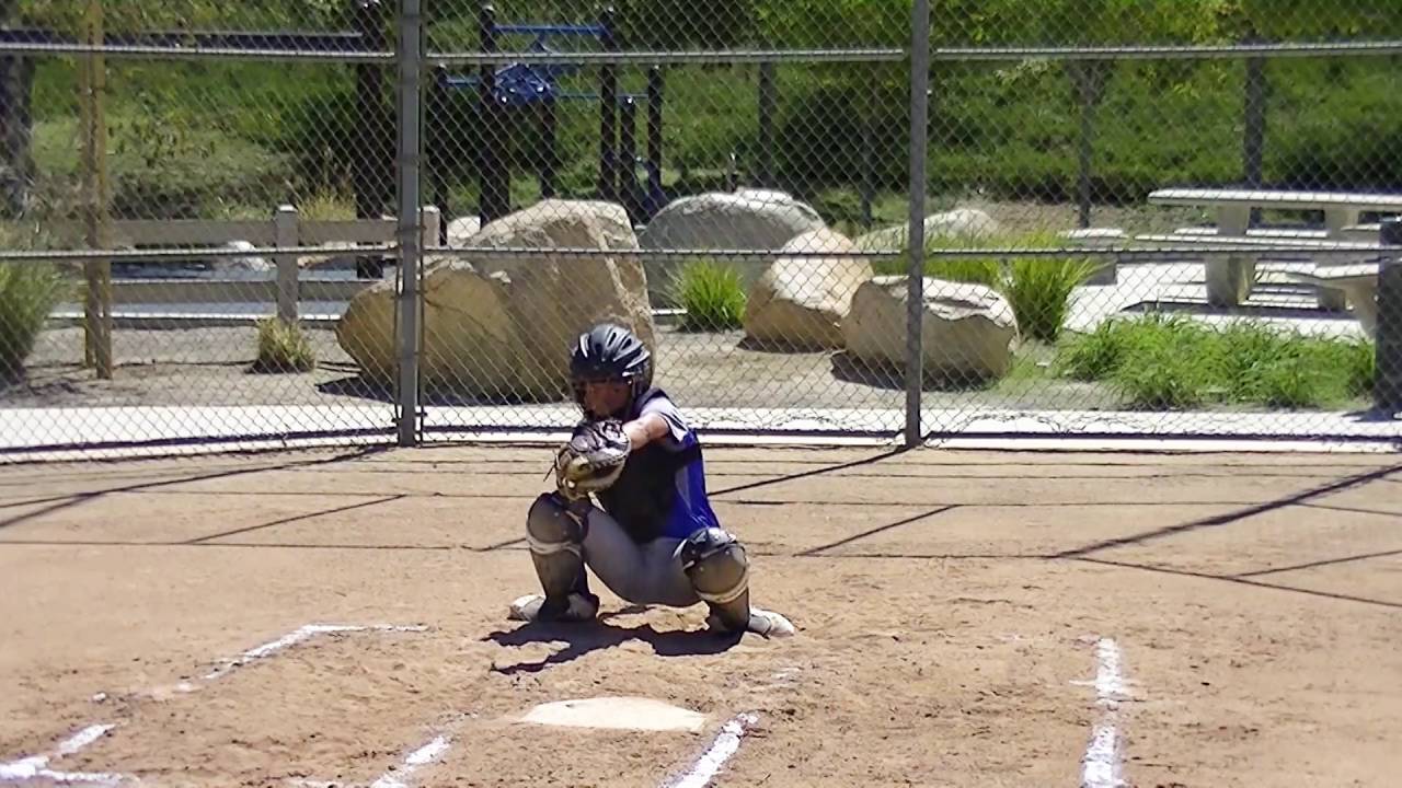2018 Allison Hartley C/OF - Catching Video - YouTube