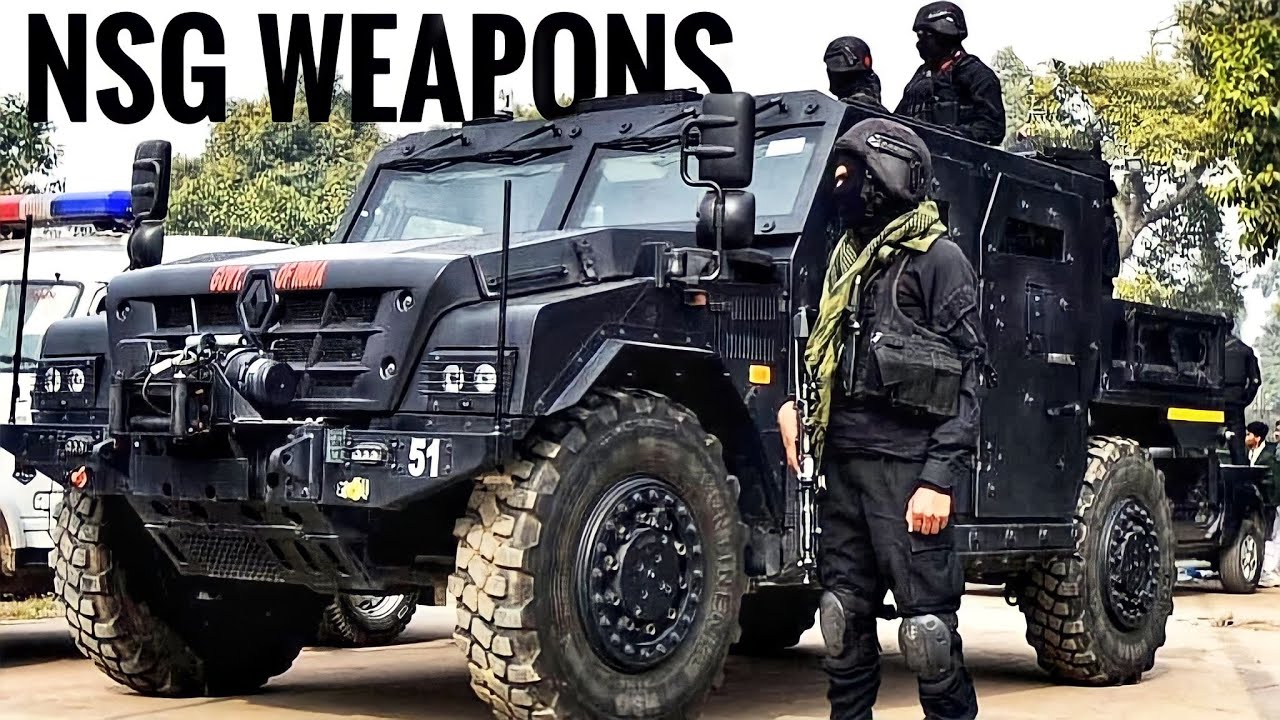 #95 NSG Commando Weapons and Vehicles | #100_days_challenge - YouTube