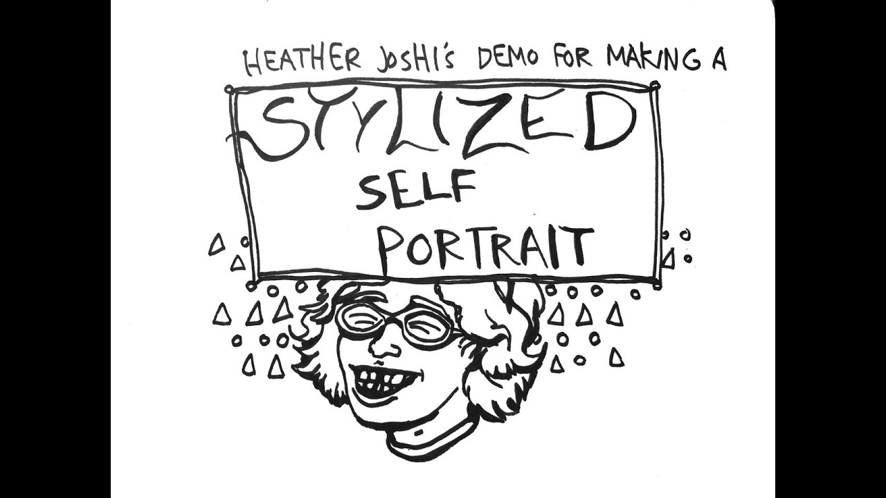 Stylized Self Portrait Demo - YouTube