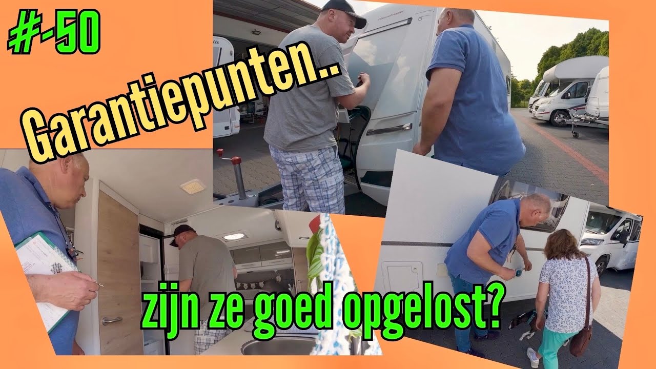 #vlog-50 | Garantiepunten..zijn ze goed opgelost | Caravan door de ...