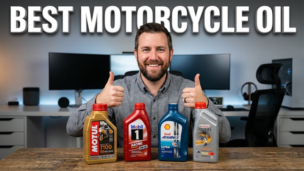 Top 10 Best Motorcycle Oil in 2026 - Reviews & Buying Guide - YouTube