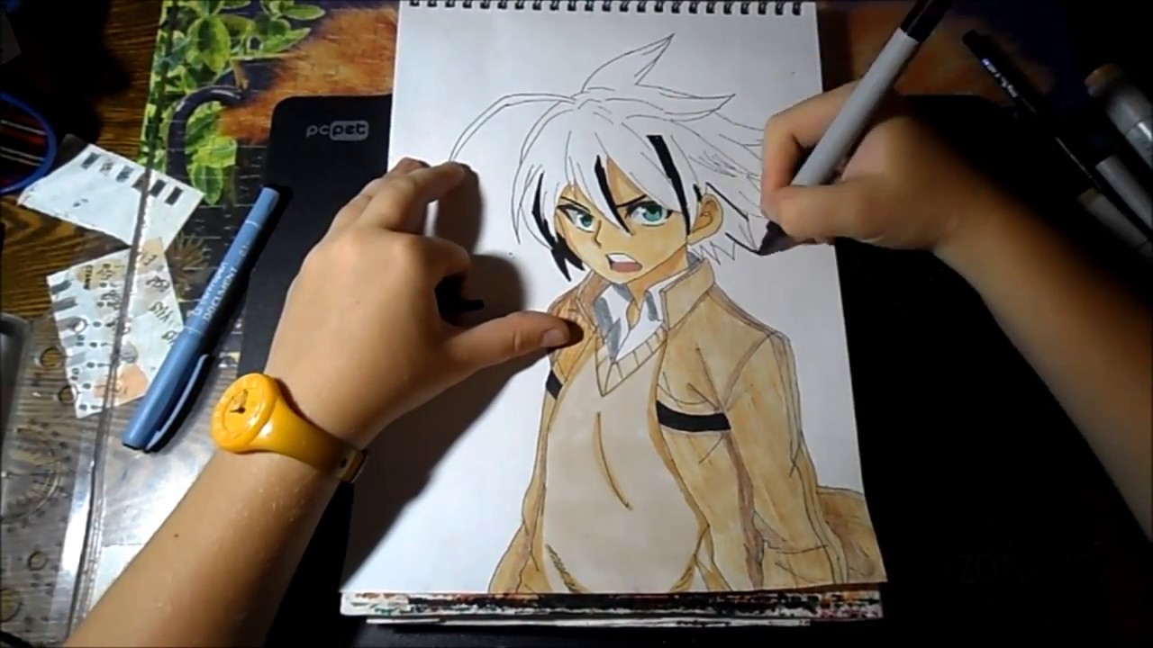Drawing Tatsumi (Akame ga Kill) - YouTube