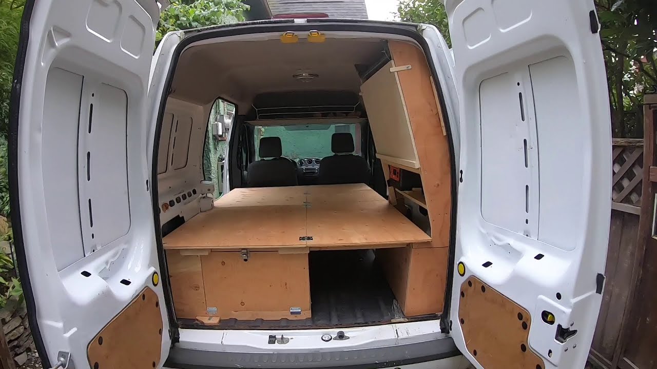 Ford Transit Connect Camper Conversion - YouTube