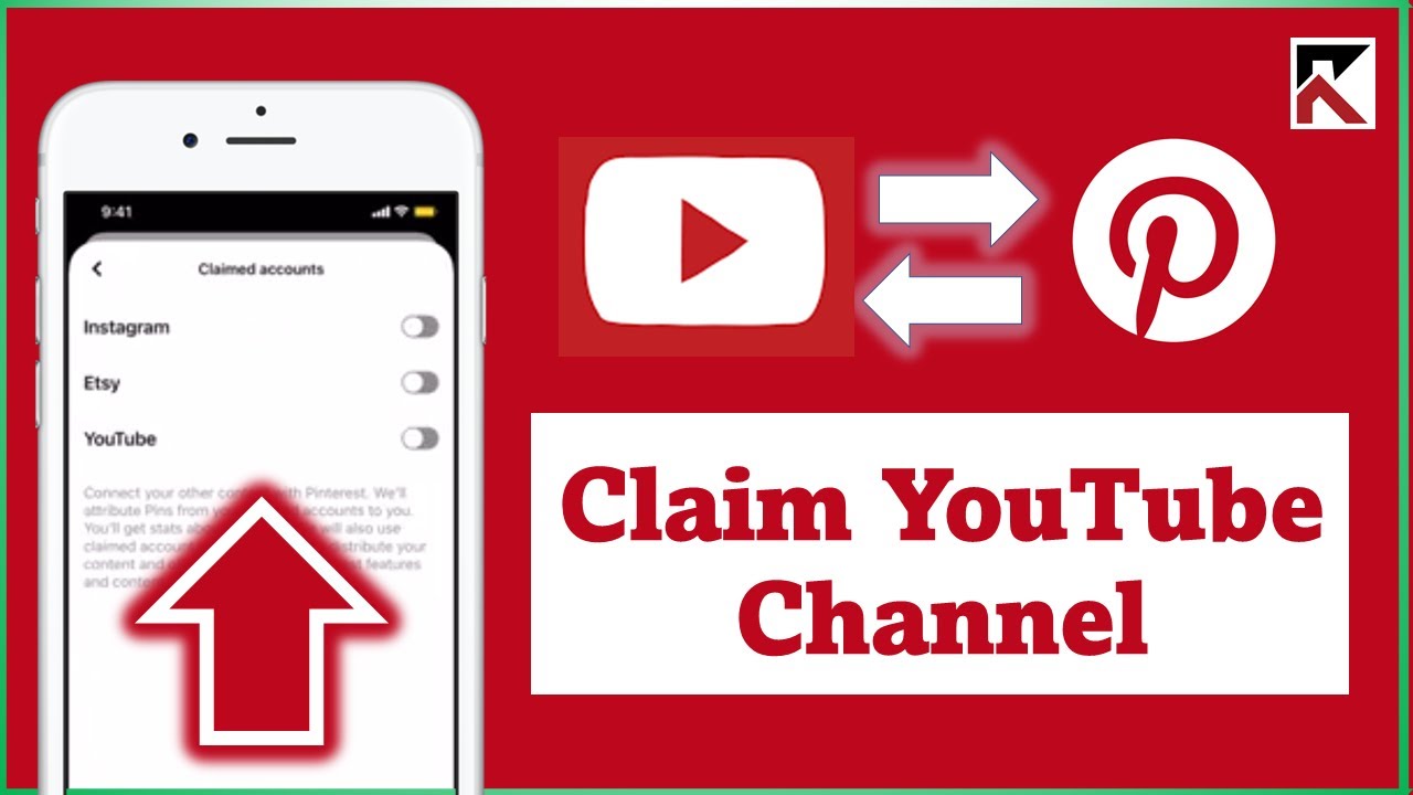 How To Claim Your YouTube Account On Pinterest | Connect YouTube - YouTube