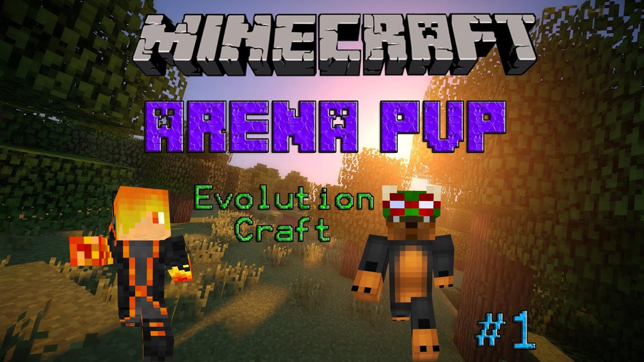 Minecraft - EvolutionCraft - PVP #1 - YouTube