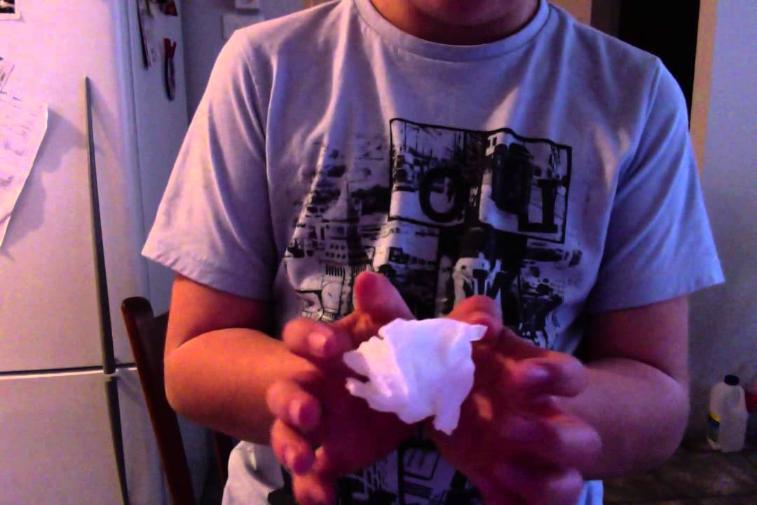 Magic Flying Tissue Trick with Tutorial - YouTube