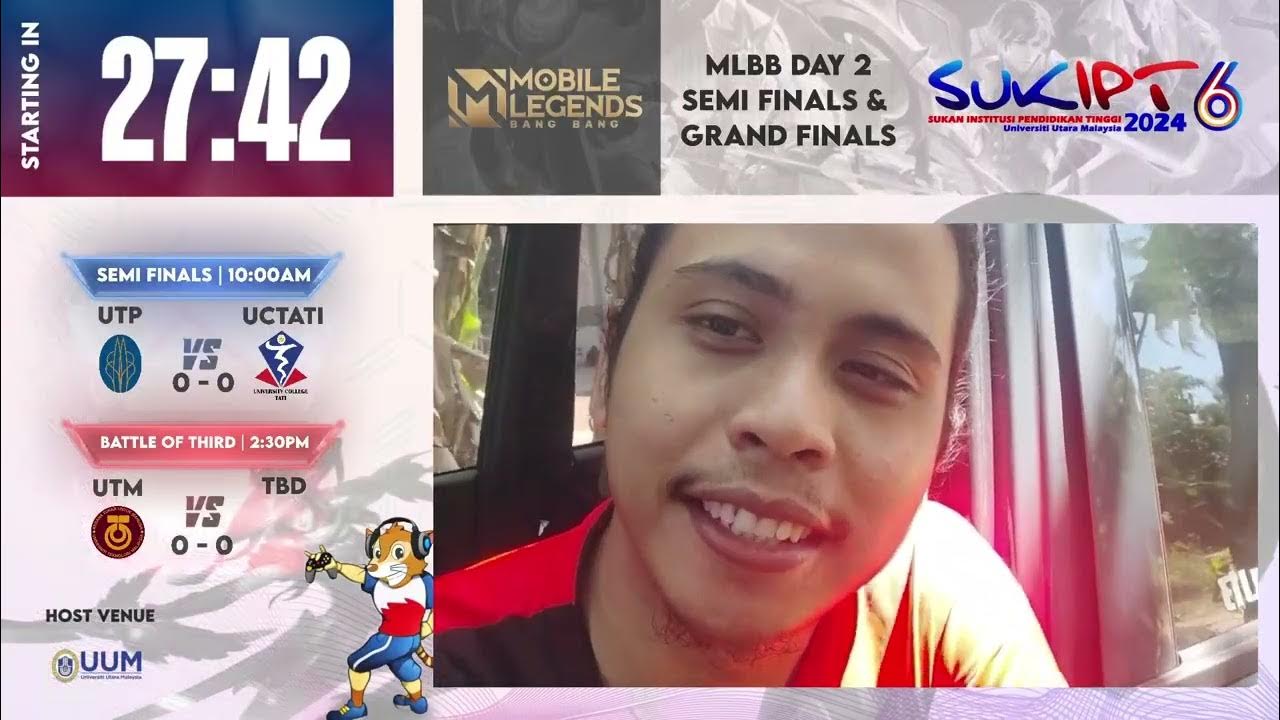 SUKAN IPT 2024 SUKIPT ESPORTS SEGMENT Day 3 MLBB - YouTube