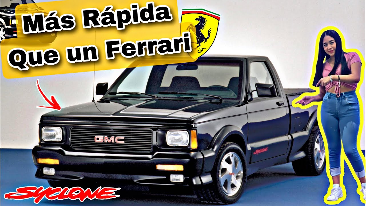 Gmc Syclone- La mini pick up que derrotó un Ferrari 🐎 Tenía la Mayor ...