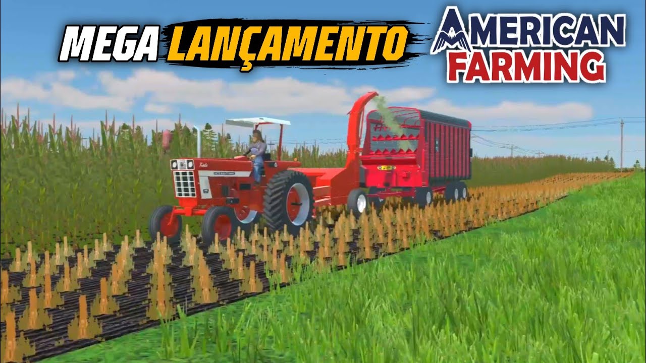 SAIU!! MEGA LANÇAMENTO- AMERICAN FARMING SIMULATOR (ANDROID/IOS) - YouTube
