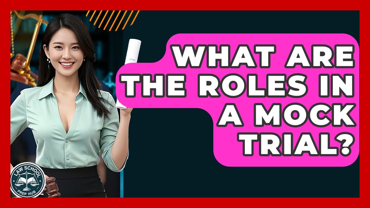 What Are The Roles In A Mock Trial? - Law School Prep Hub - YouTube