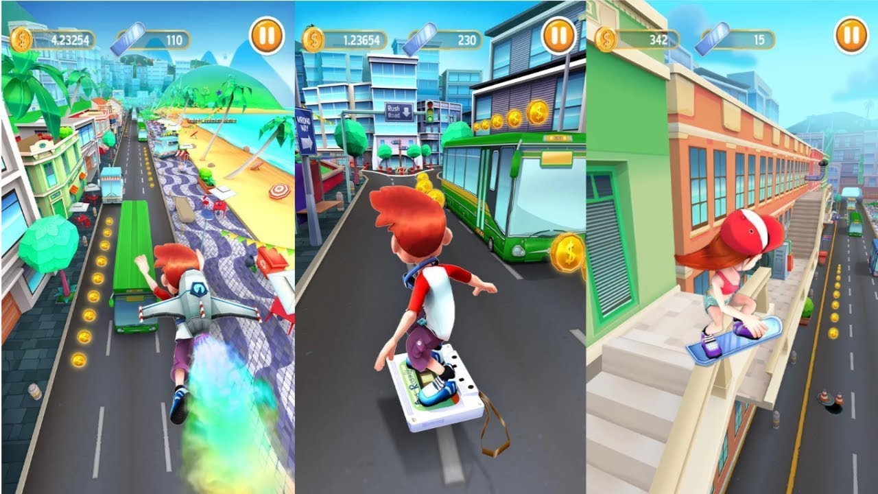 Bus Rush 2 | Android Runner Gameplay Walkthrough - YouTube
