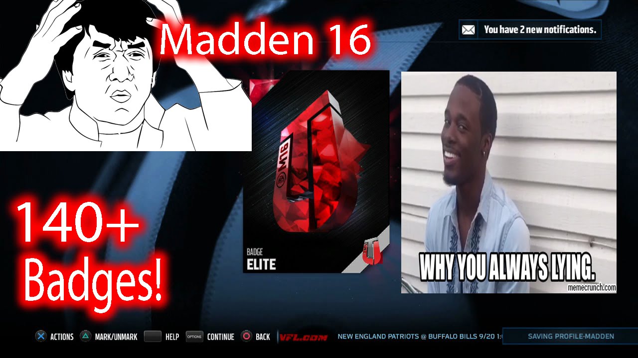 140+ Badges! Madden 16 Pack opening! - YouTube