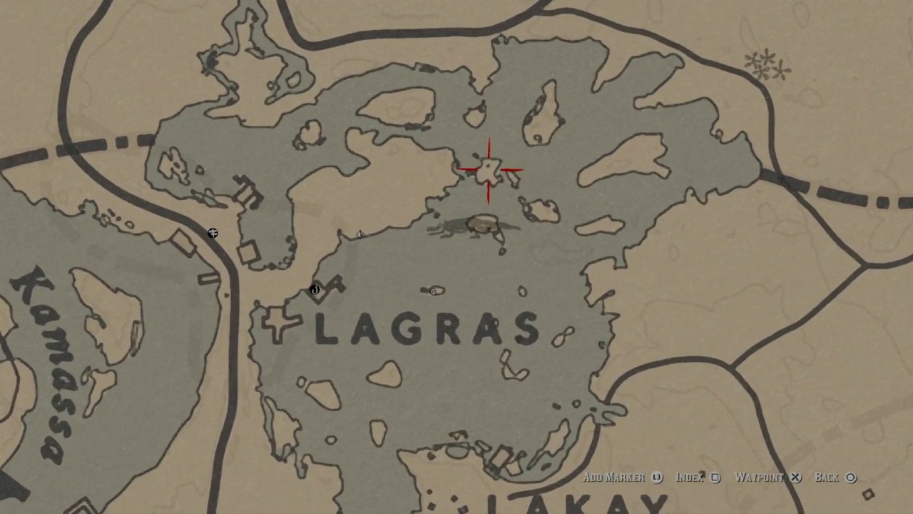 Red Dead Online | Blackwater Marsh: Treasure Locations (Rank 20 Map ...