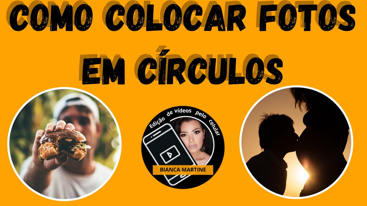 Como colocar foto em círculos - EDIÇÃO FOTOS - YouTube