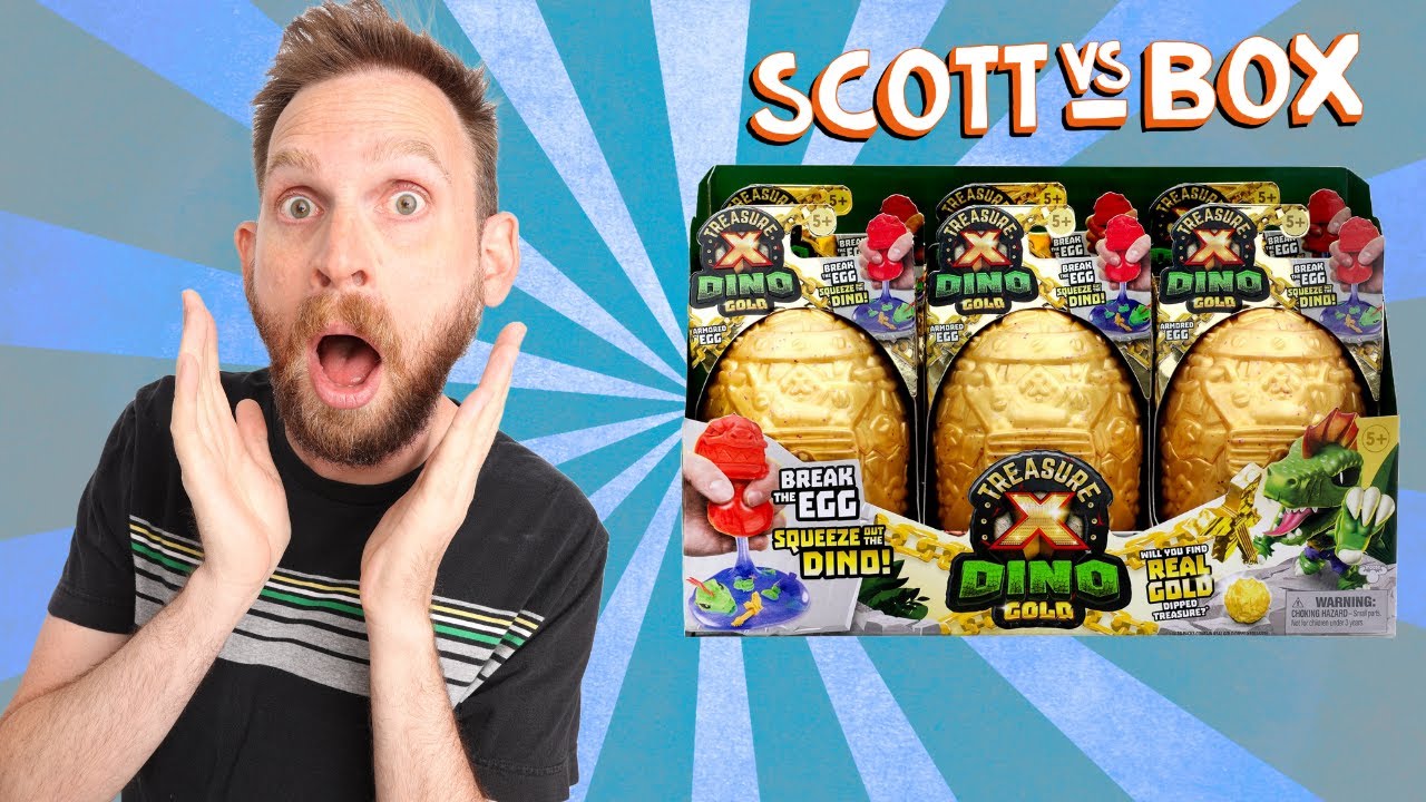 Treasure X Dino Gold Unboxing - YouTube