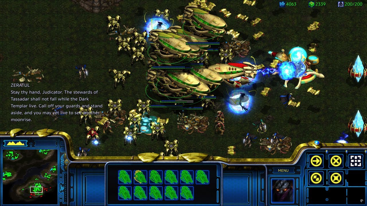 StarCraft: Remastered 4K 60FPS Campaign Protoss 8 - The Trial of ...