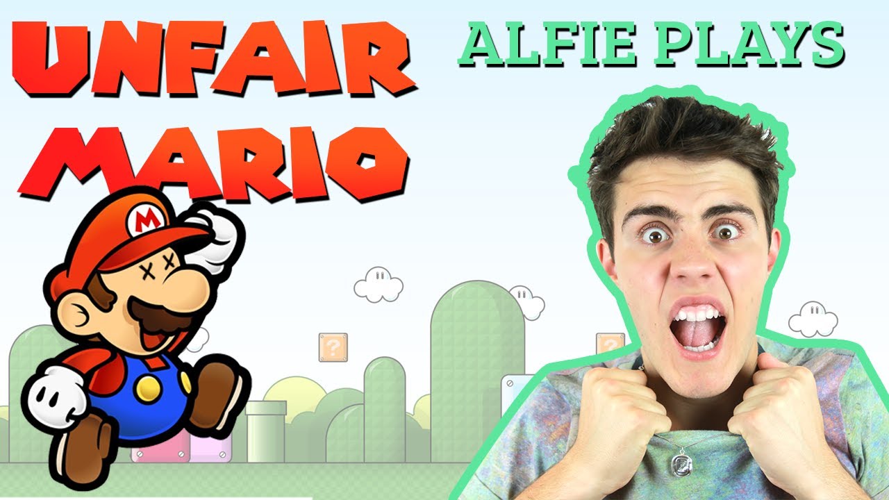 Unfair Mario | AlfieGames - YouTube