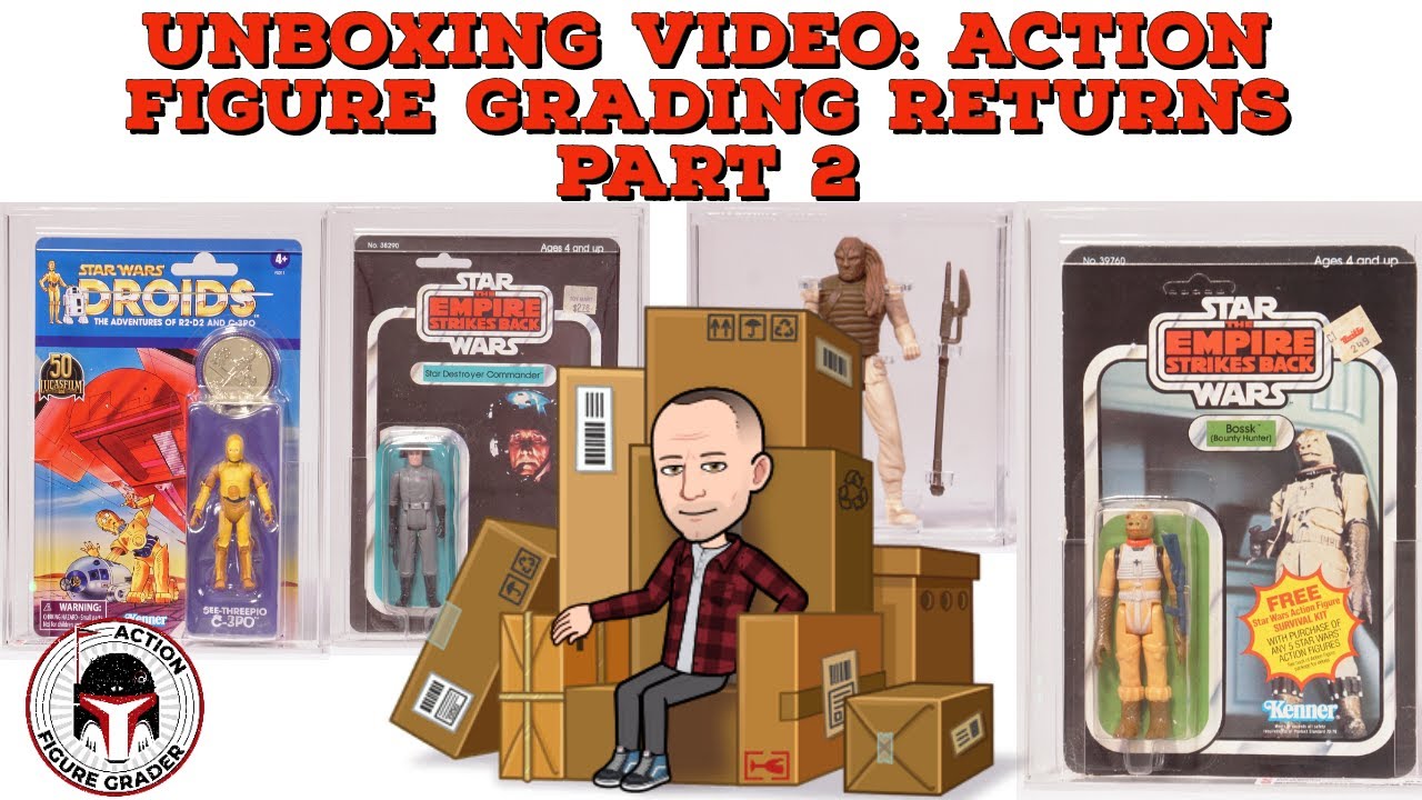 Unboxing Video: Star Wars Action Figures Return from Grading | Part 2 ...