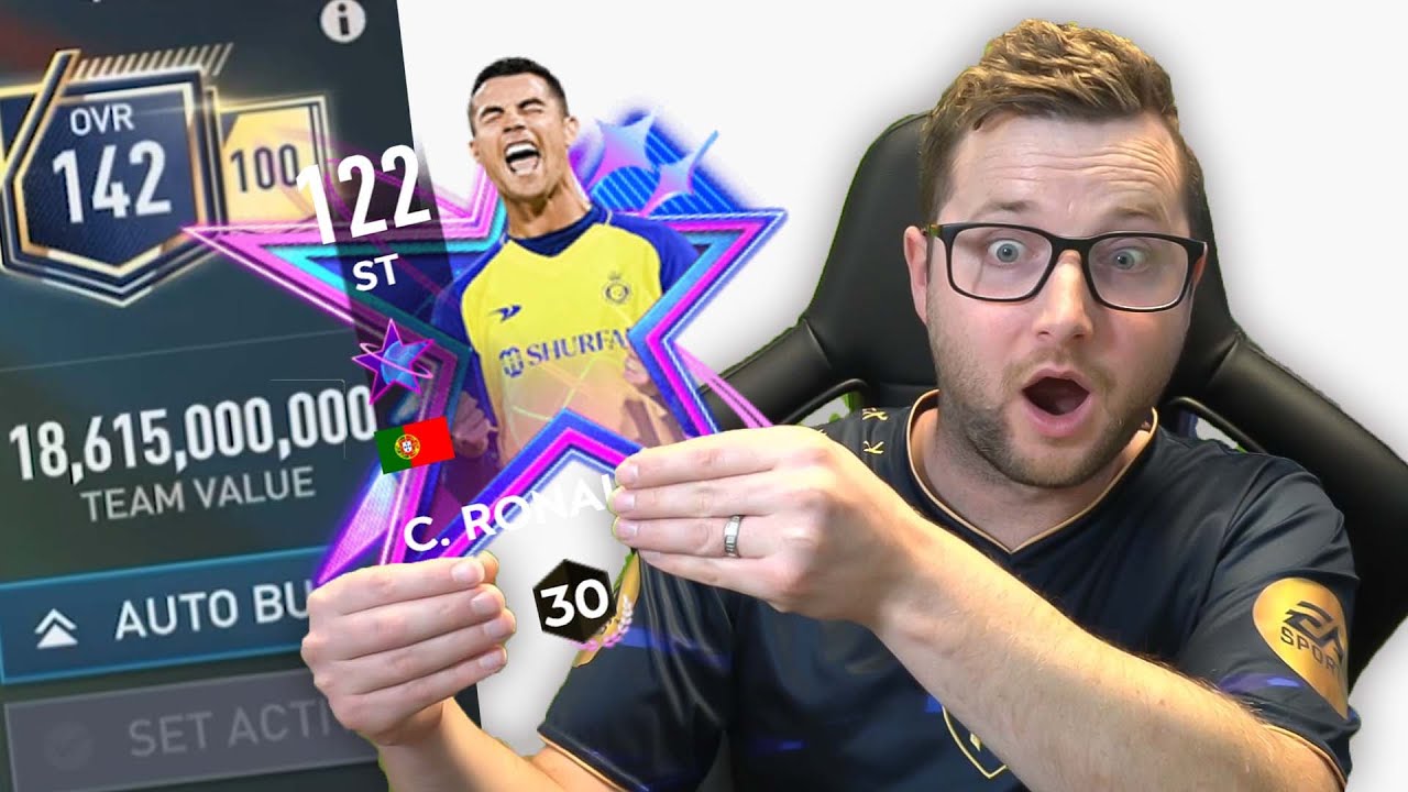 Ronaldo Signed - Highest OVR on FIFA Mobile Achieved - If We Don't Get ...