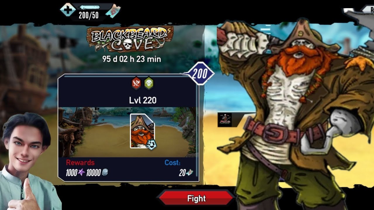 Defeat The Raid Big Boss Fleet Captain Blackbeard - YouTube