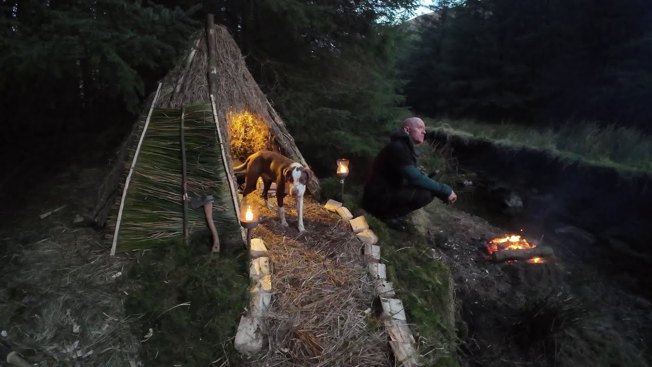 members sneek peek heated hay tee pee - YouTube